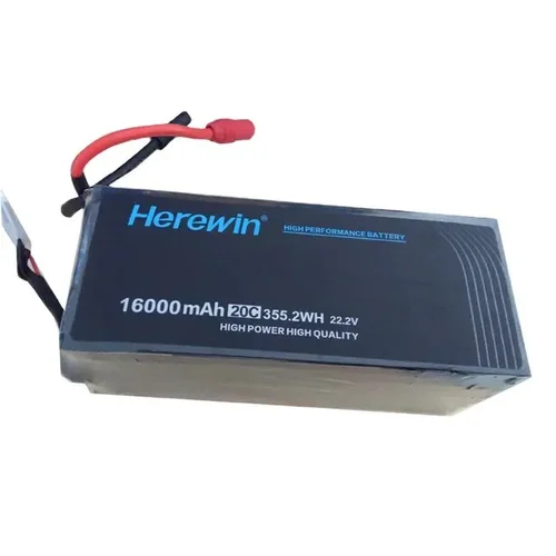 Herewin 16000mAh 6S 20C 22.2V Lipo Battery Pack - Robospare.in